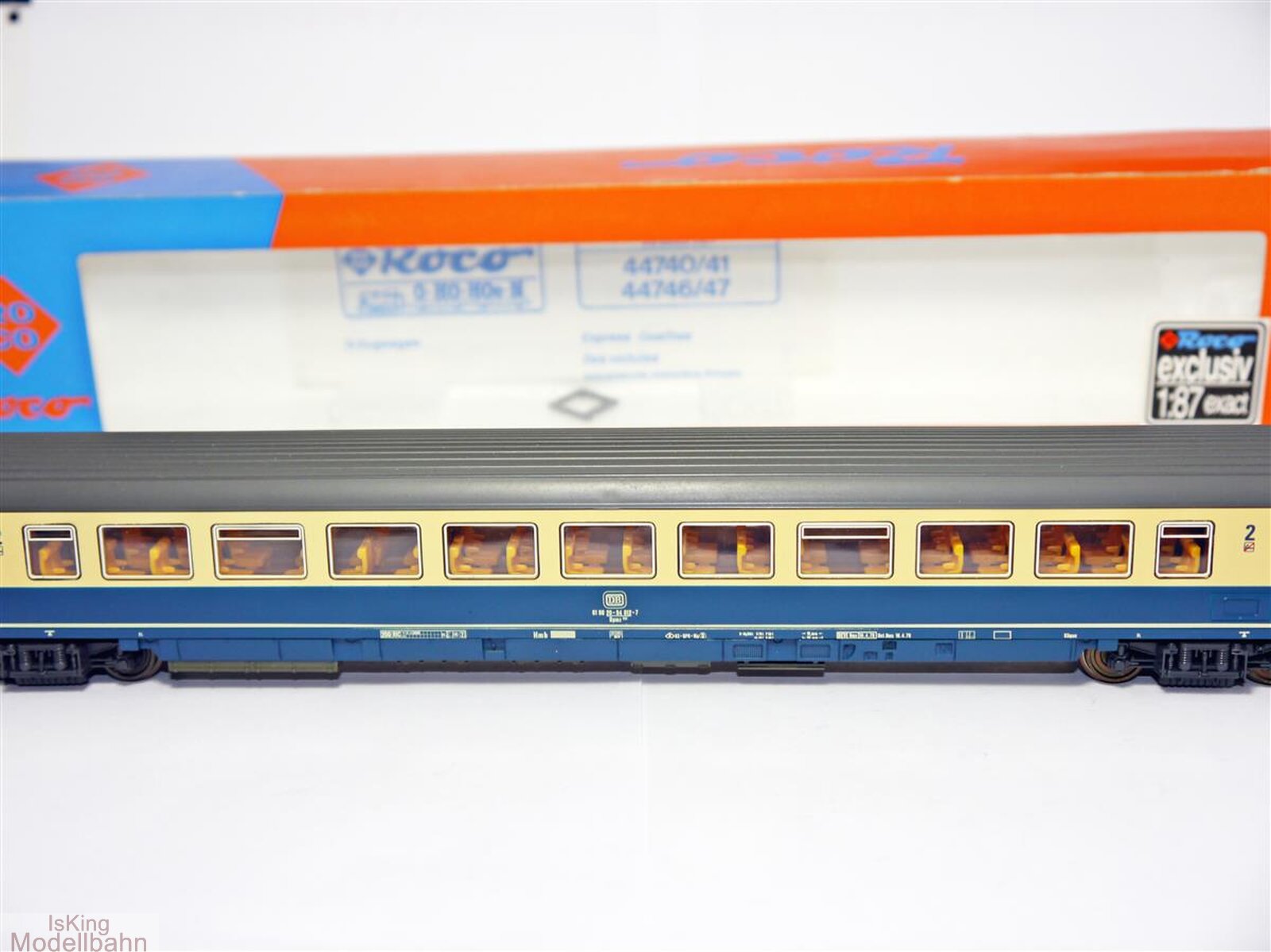 Roco 54235A H0 Schnellzugwagen Bpmz291 2.Kl. der DB